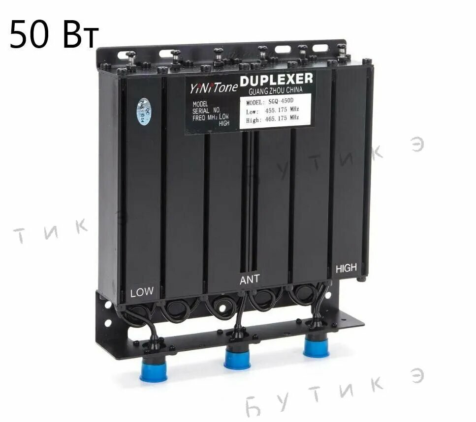 KNOW EASY-Черный 10/25/50 Вт UHF 400-470 МГц N-Женский Настраиваемый Частотный Портативный Дуплексер 50