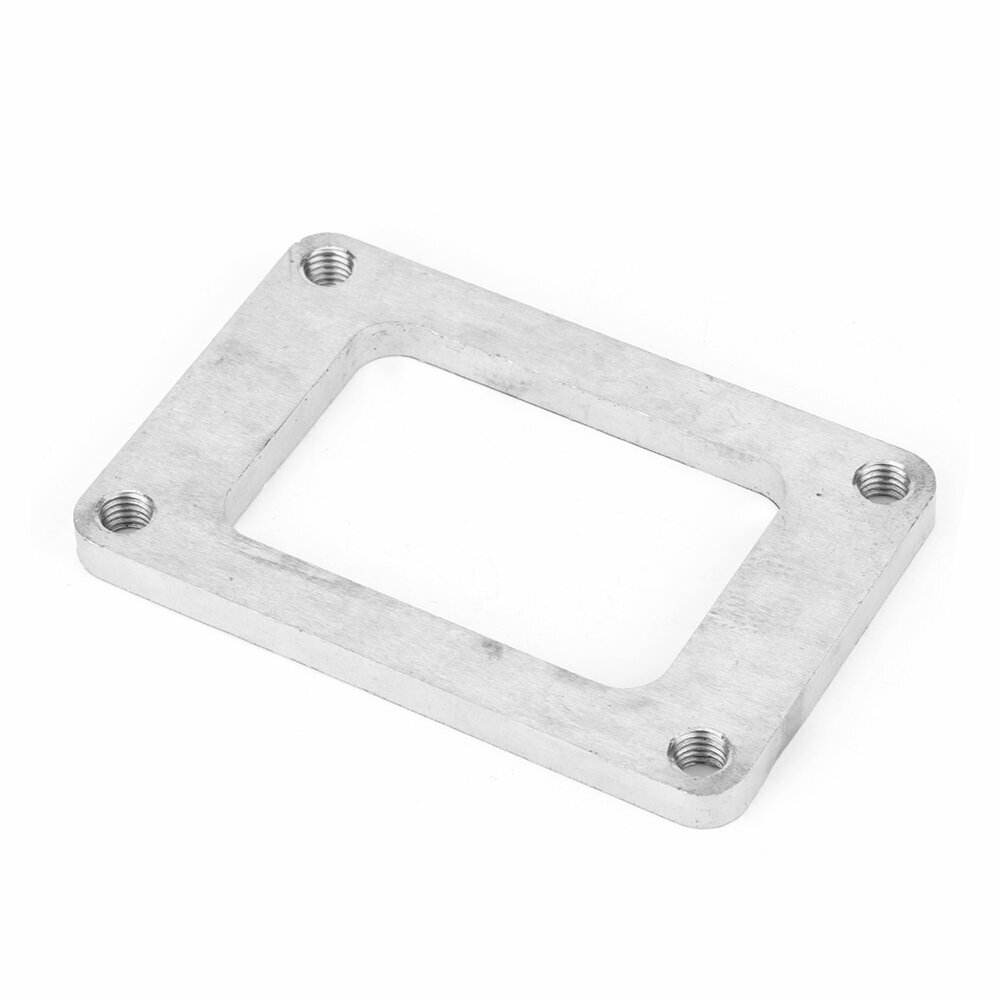 Фланцевый адаптер из нержавеющей стали толщиной 1/2 дюйма для турбокомпрессора T6 с цельным впуском, прочный соединитель для выхлопной системы