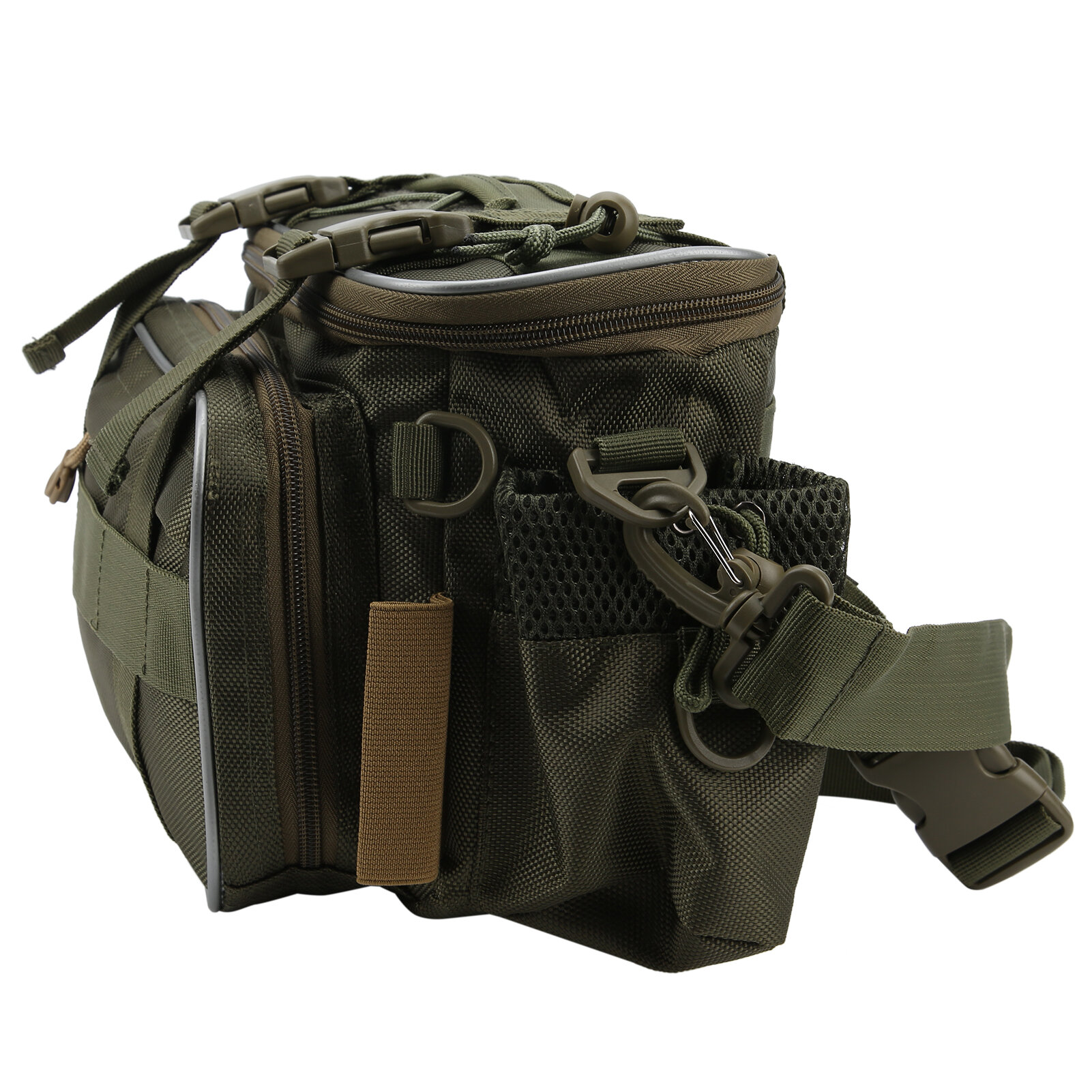 Многофункциональная сумка для рыболовных снастей, поясная сумка на плечо для рыбалки, сумка с несколькими карманами, сумка для приманки и приманки