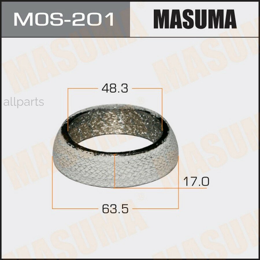 MASUMA MOS-201 Кольцо глушителя 48.3x63.5 MASUMA MOS-201