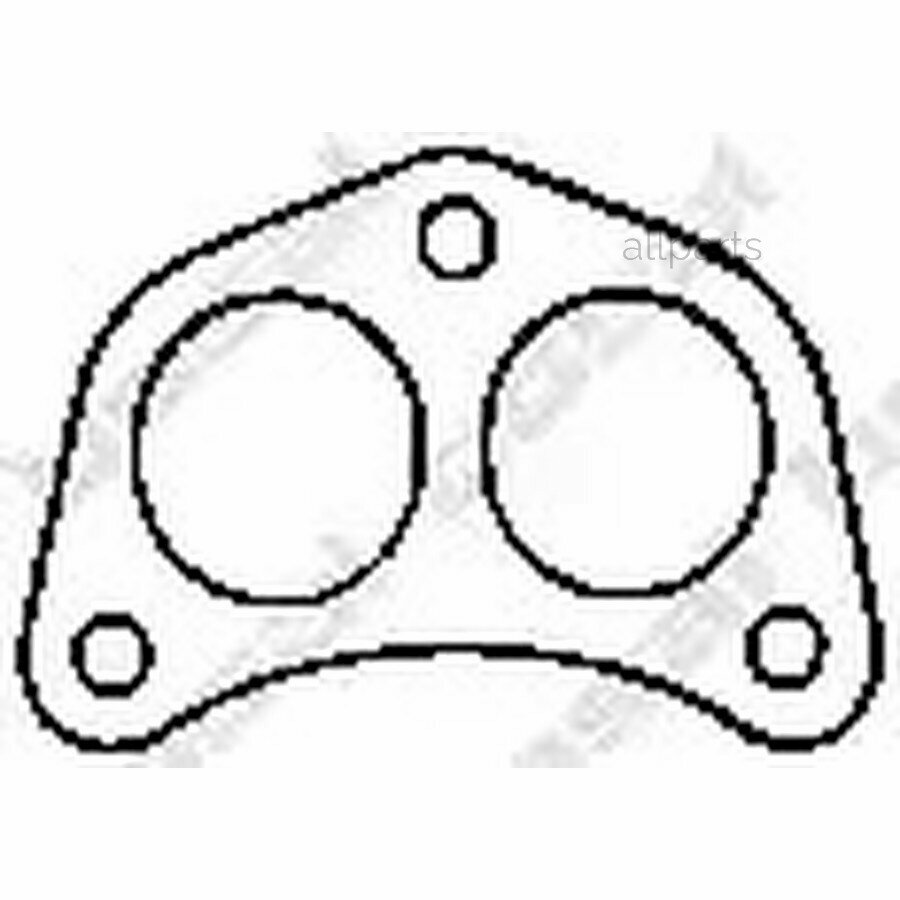 BOSAL 256-440 Кронштейн (FORD TOURNEO 96-00)