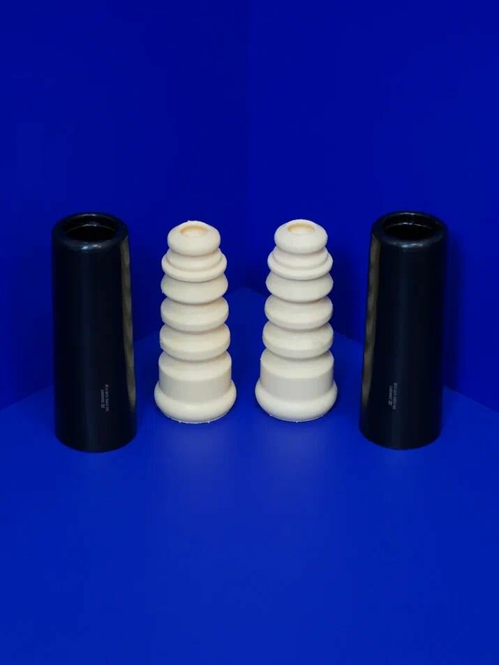 Пара задних пыльников с отбойниками Zekkert Германия на Фольксваген Поло 2010-2019гг. Пыльники с отбойниками Volkswagen Polo