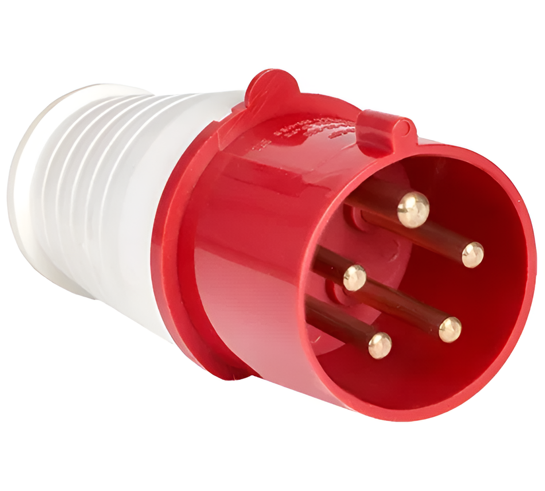 Вилка переносная 015 ЗР+РЕ+N 16А 380В IP44 сделано из прочных и качественных материалов