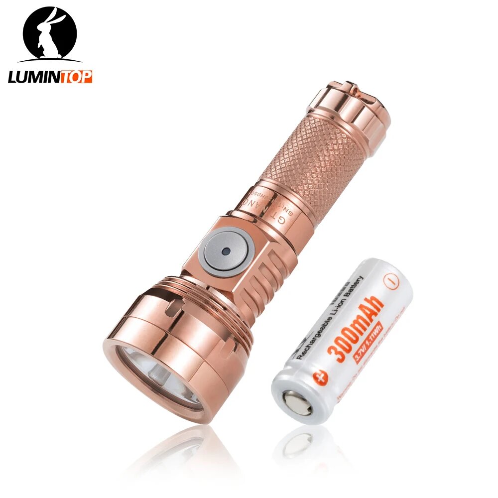 Lumintop медный фонарик 700 люмен Copper