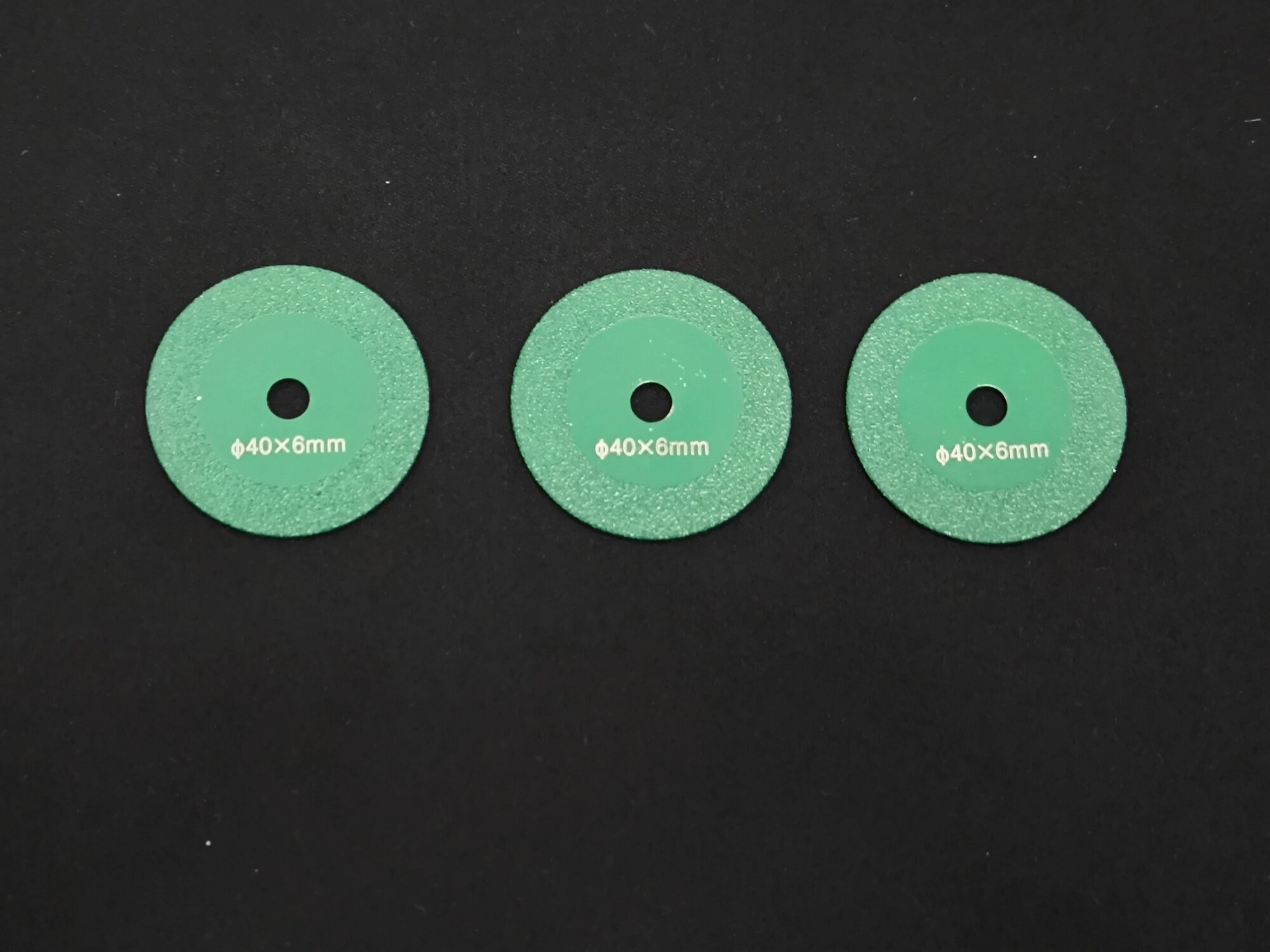 Набор дисков алмазных для гравера вакуумной пайки 3 шт 40 мм