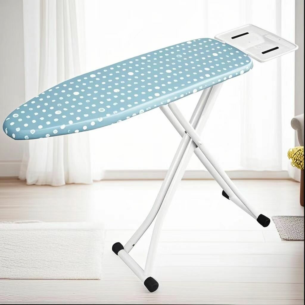 Гладильная доска "Отель", складная, с подставкой под утюг, белая