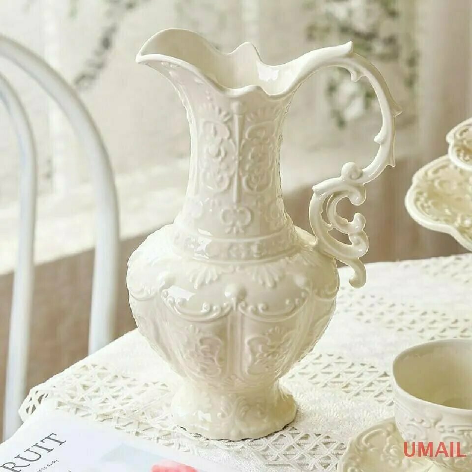 UMAIL Ваза "французский стиль", 25 см , Керамика, 1 шт