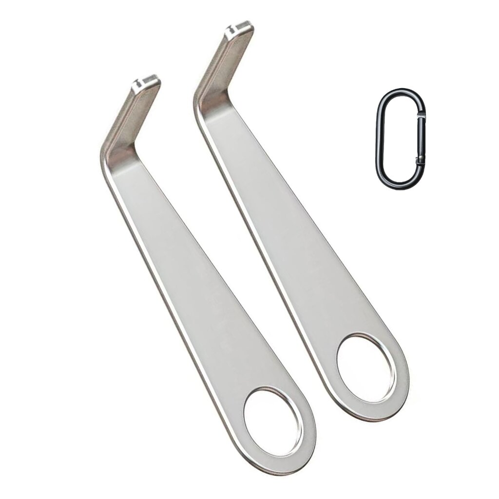 Дверные звонки из нержавеющей стали, 2 шт, Набор инструментов для ключей, Аксессуары с моделями аккумуляторов