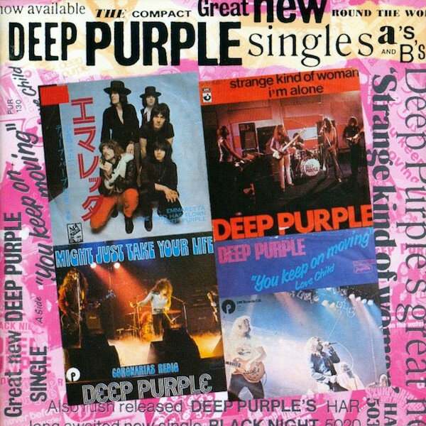 DEEP PURPLE "Singles A's & B's", 1993, 16-page, EMI, CD-Аудио