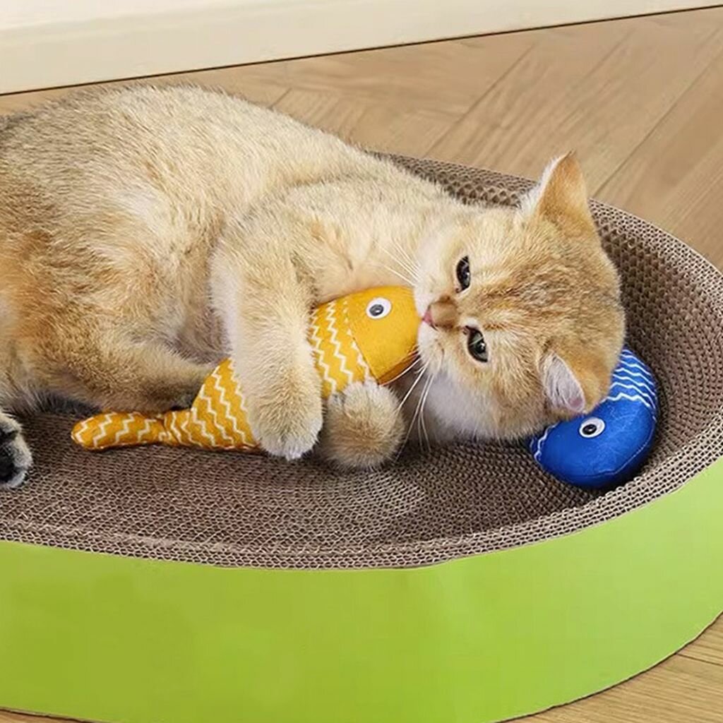 Принадлежности для домашних кошек, устойчивые к укусам коренных зубов, - Новое обновление 100% наполнитель из кошачьей мяты-желтый