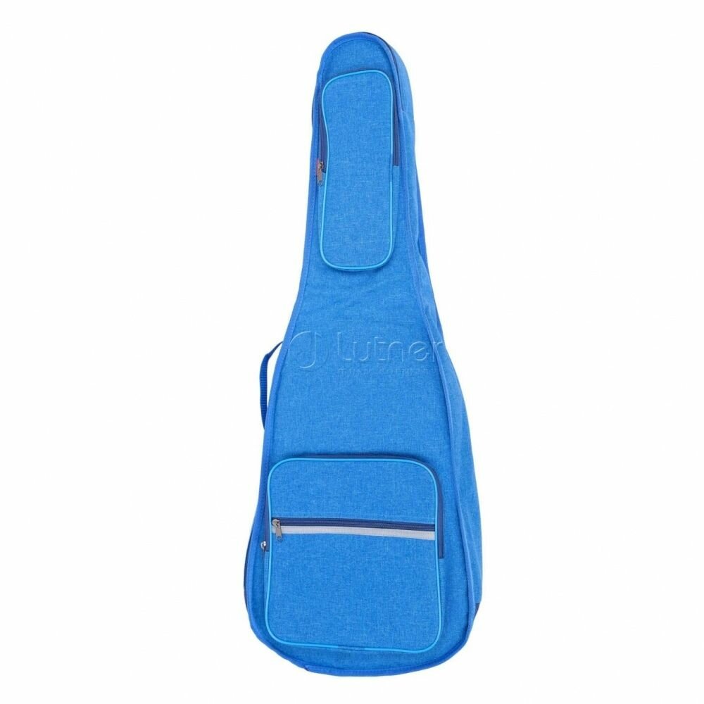 Lutner MLCG-39k Чехол для классической гитары, синий, утеплитель: поролон 10мм.