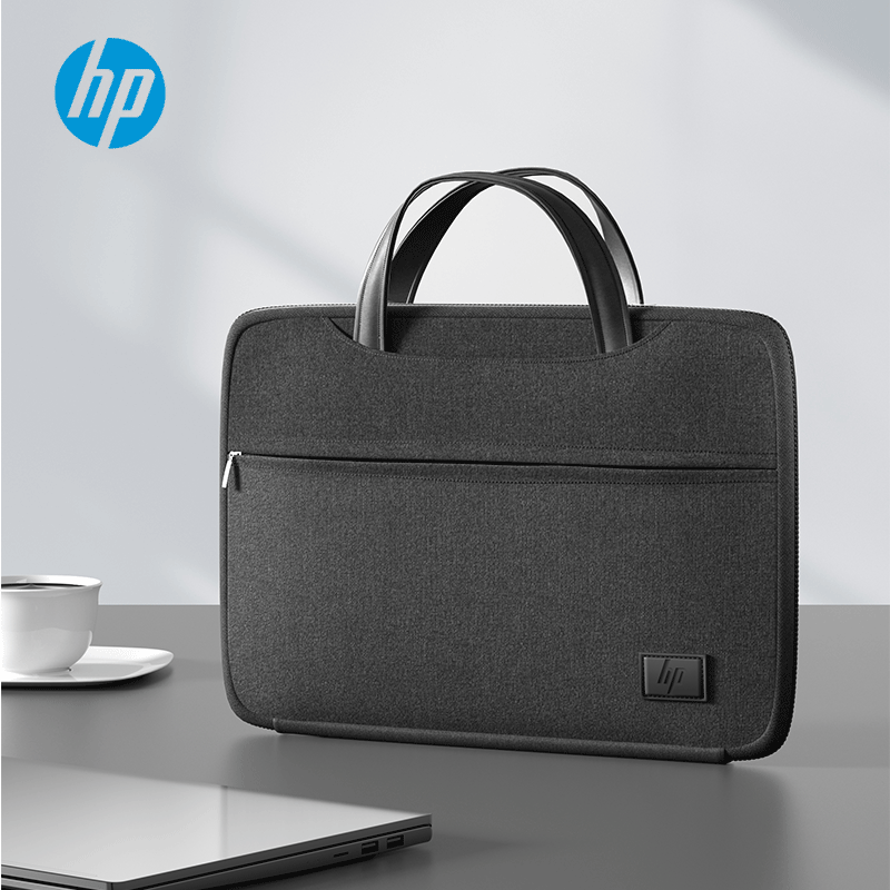 HP Pack O Laptop Bag Handheld Notebook Inner Bag 13-inch Storage Bag Protective Cover Universal Huawei Lenovo Xiaoxin HP Laptop Case Black