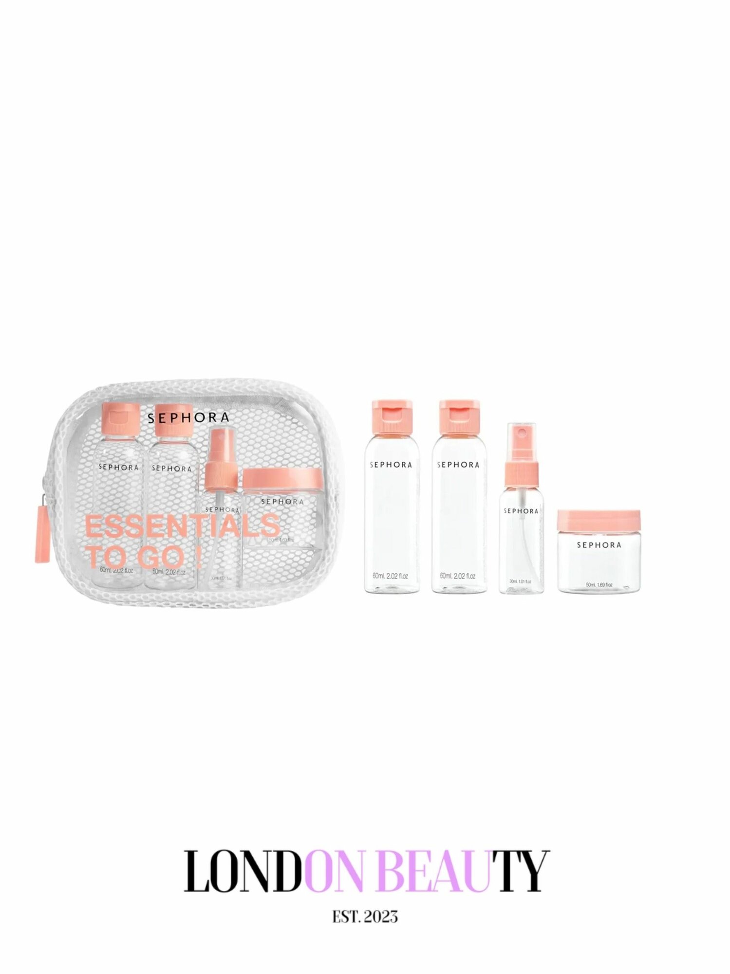 Sephora Collection / Travel Набор для путешествий баночки