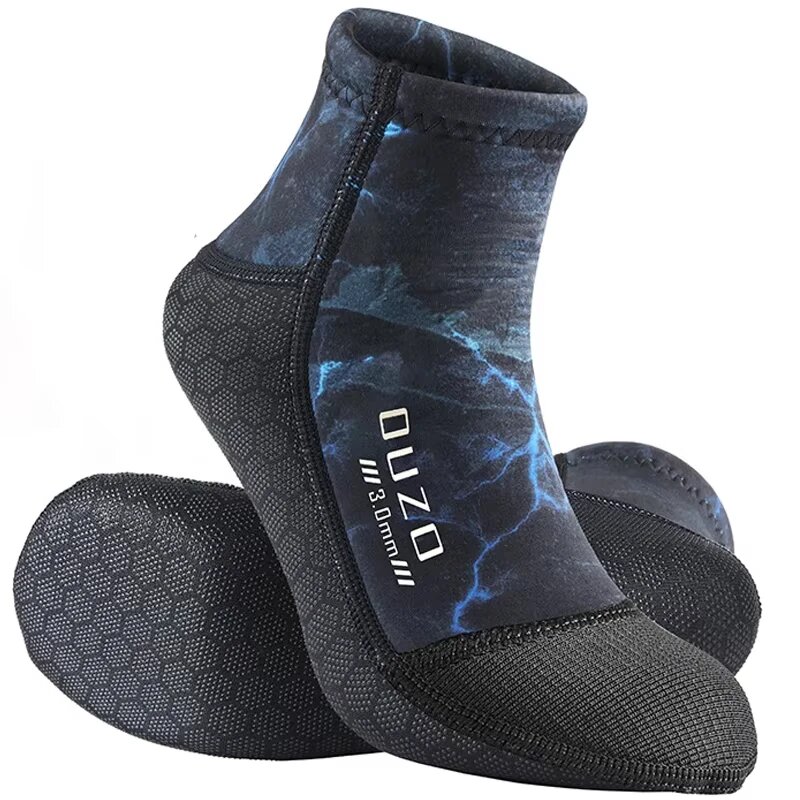 Новые неопреновые носки для дайвинга толщиной 3 мм, ботинки для воды, нескользящие пляжные ботинки, гидрокостюм, водные носки, теплые носки для подводного плавания, серфинга и песка