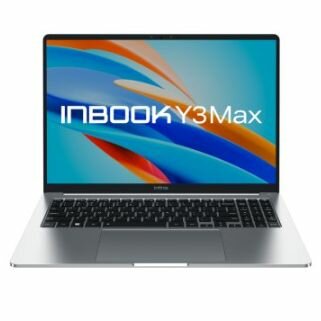 16" Ноутбук INFINIX INBOOK Y3 Max 12TH YL613 (71008301533) серебристый - 1920x1200, IPS, Intel Core i3-1215U, ядра: 6 x 1,2 ГГц, 8 ГБ, SSD 512 ГБ, Intel UHD Graphics, Windows 11 Home