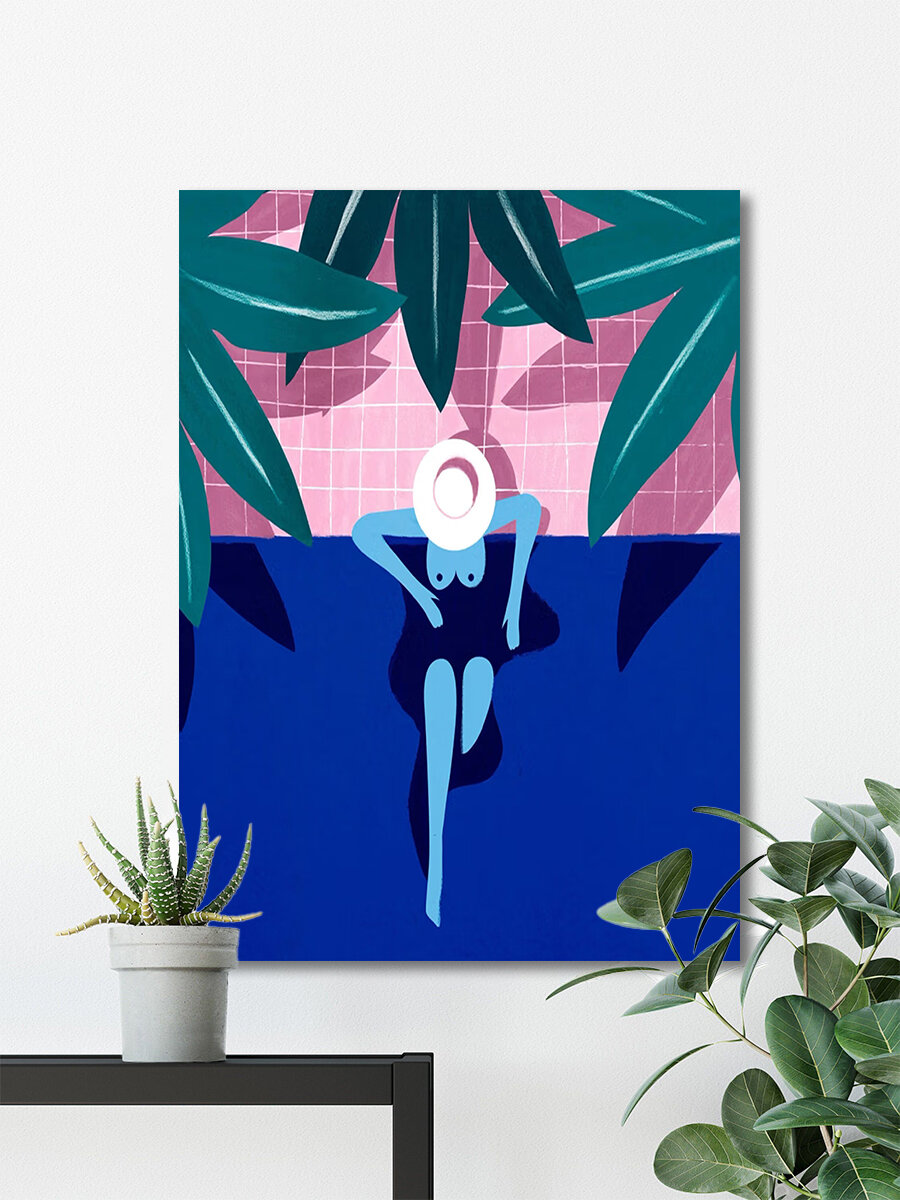 Пинтерест / картина, бохо, сканди стиль, декор на стену, 60х80 см.