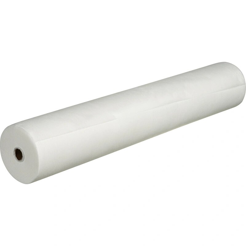 Простыня в рулоне 200х80, смс, белый, Стандарт, 100шт/рул, 600-491