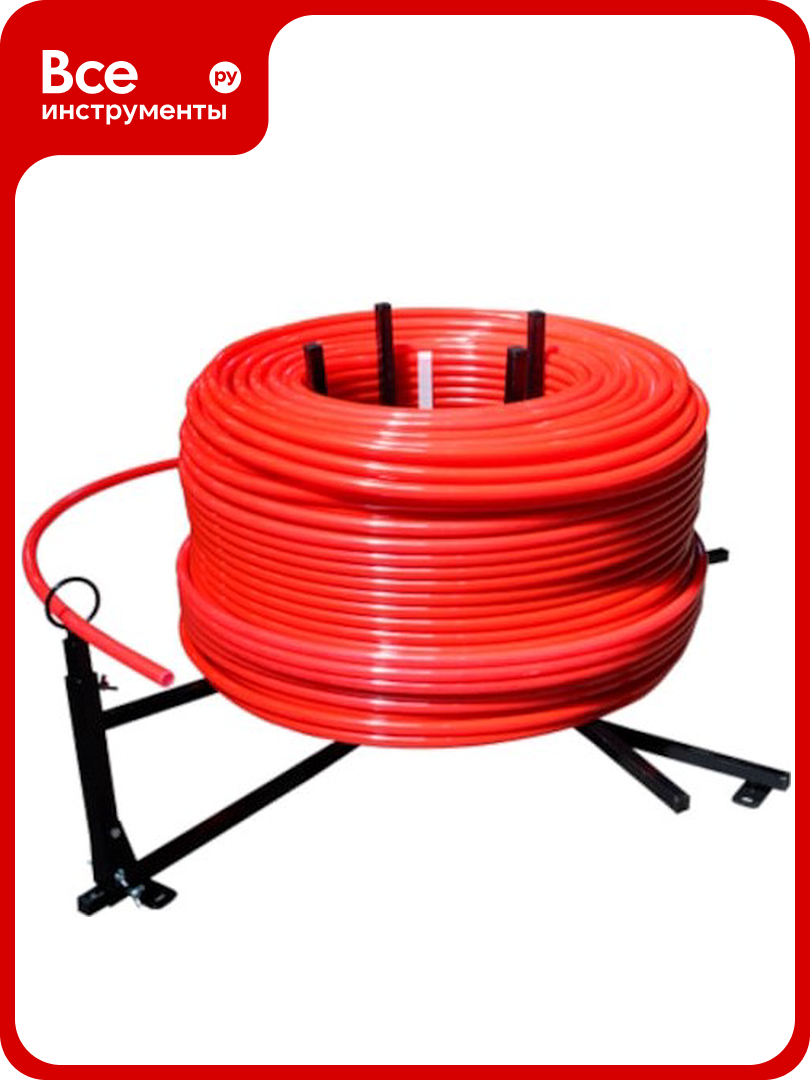 Разматыватель для трубы в бухтах Uni-Fitt 980P5001, со всеми типоразмерами бухт