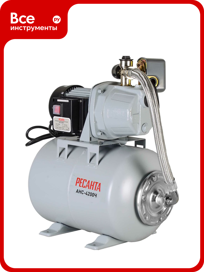 Автономная насосная станция Ресанта АНС-4200Ч 77/1/6