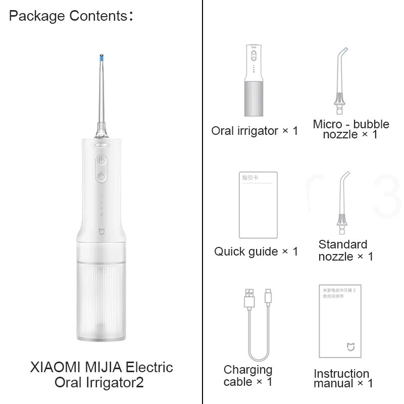 Электрический ирригатор полости рта Xiaomi Mijia