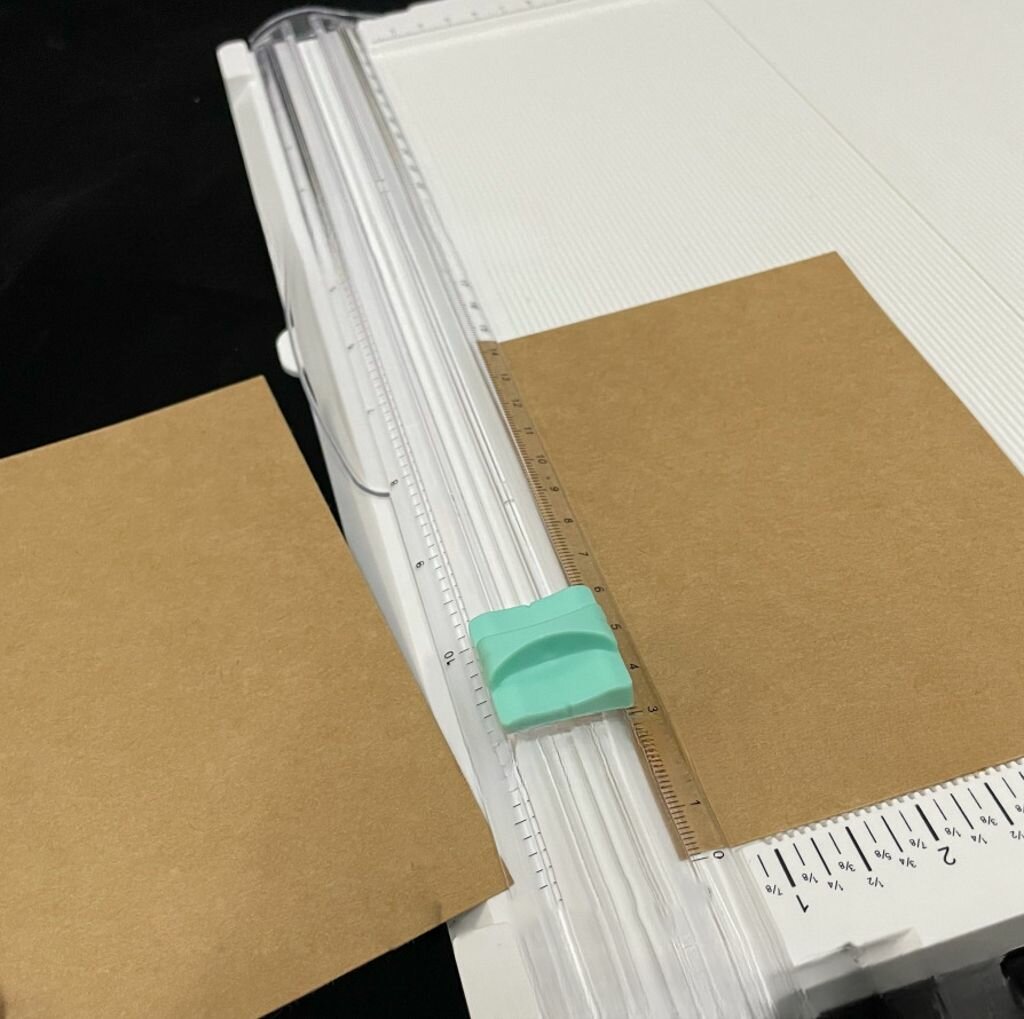 (1 комплект) Складной резак для биговки бумаги (направляющий)