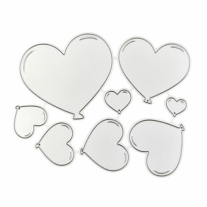 Шаблон для вырезания сердец