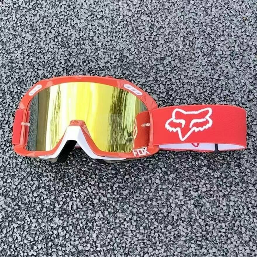 Мотоциклетные/велосипедные очки FOX с антибликовым покрытием