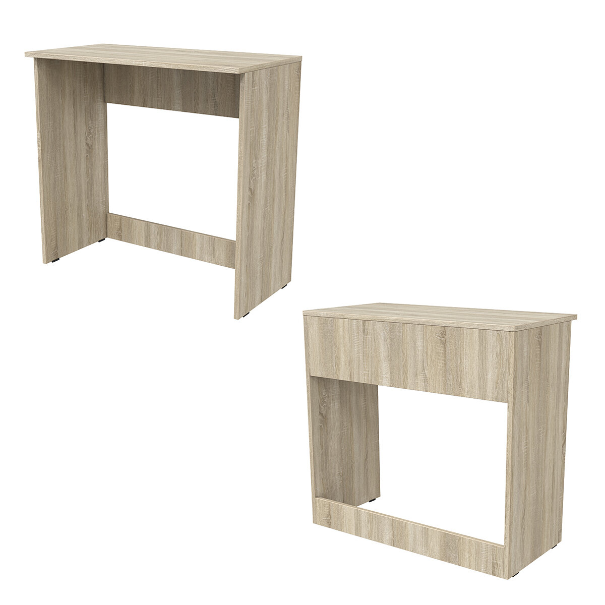 Стол ресепшн "Неро" №43 прямой 800мм, Дуб Сонома. Производитель товара - компания Westcom.