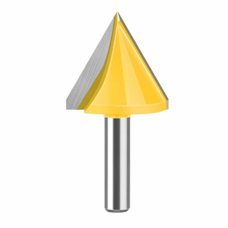 Эффективная фреза из карбида для обработки дерева и различных материалов, - 8x32x60 градусов