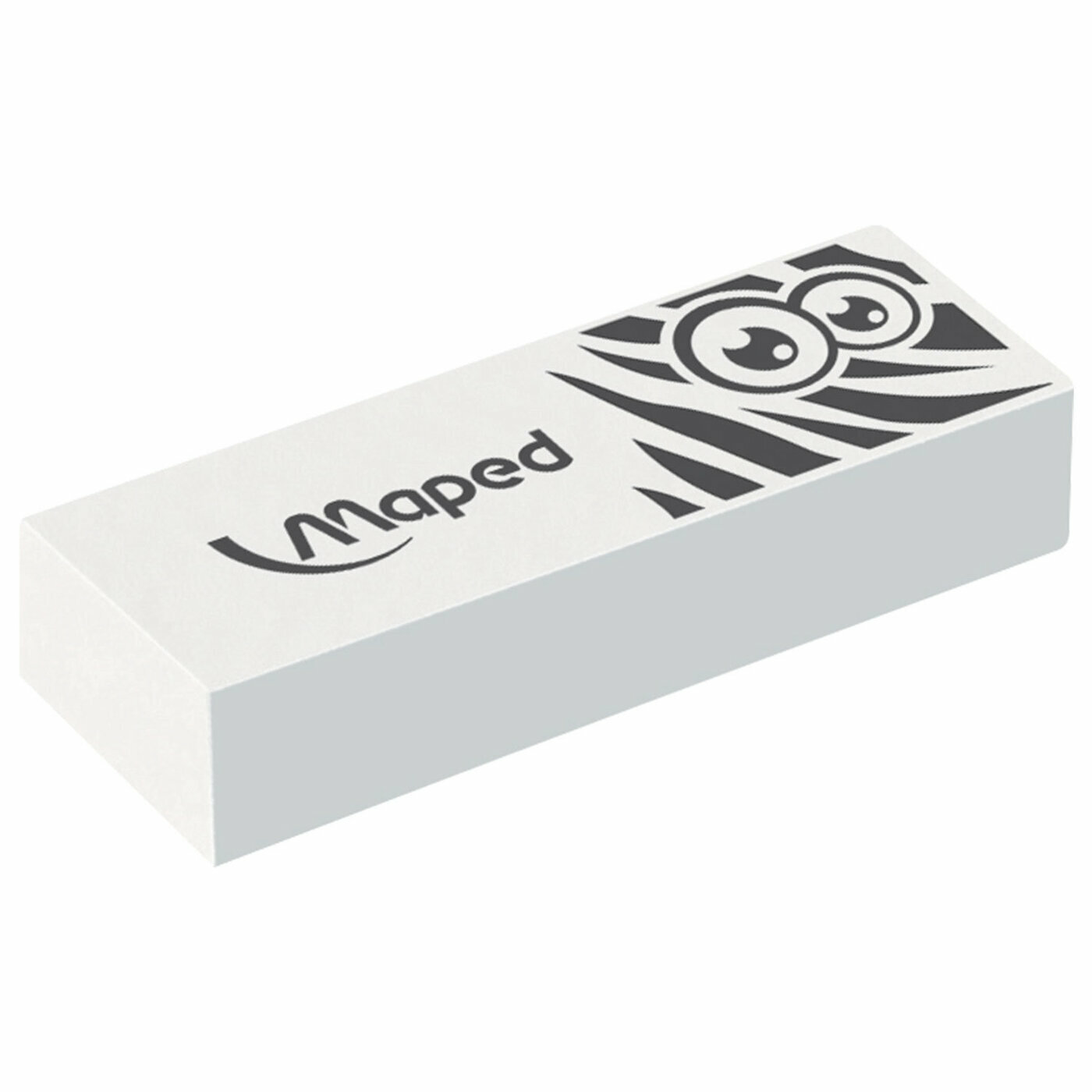 Ластик Maped большой "Pulse Technic", 61х21х12 мм, белый, прямоугольный, синтетический каучук (116050)