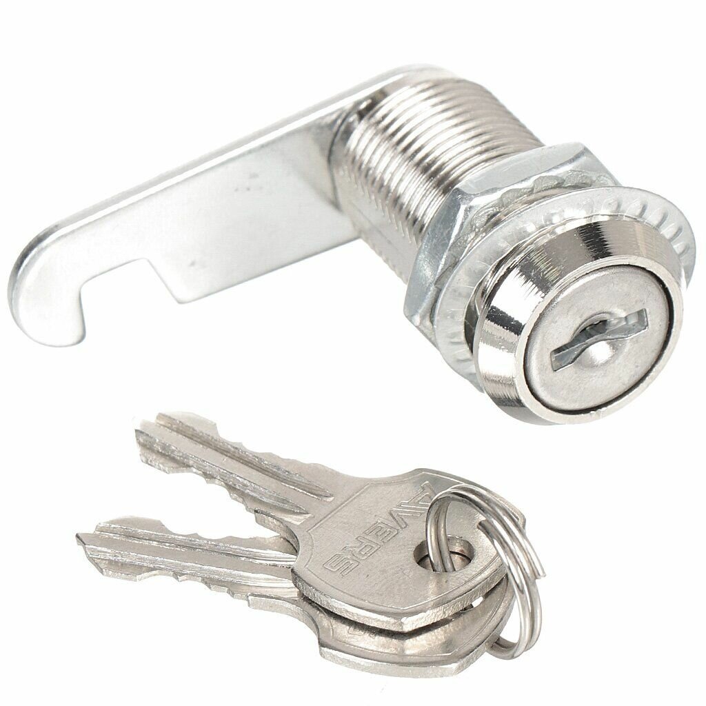 Почтовый замок AVERS диаметр врезной части 17 мм, длина 30 мм, 2 ключа