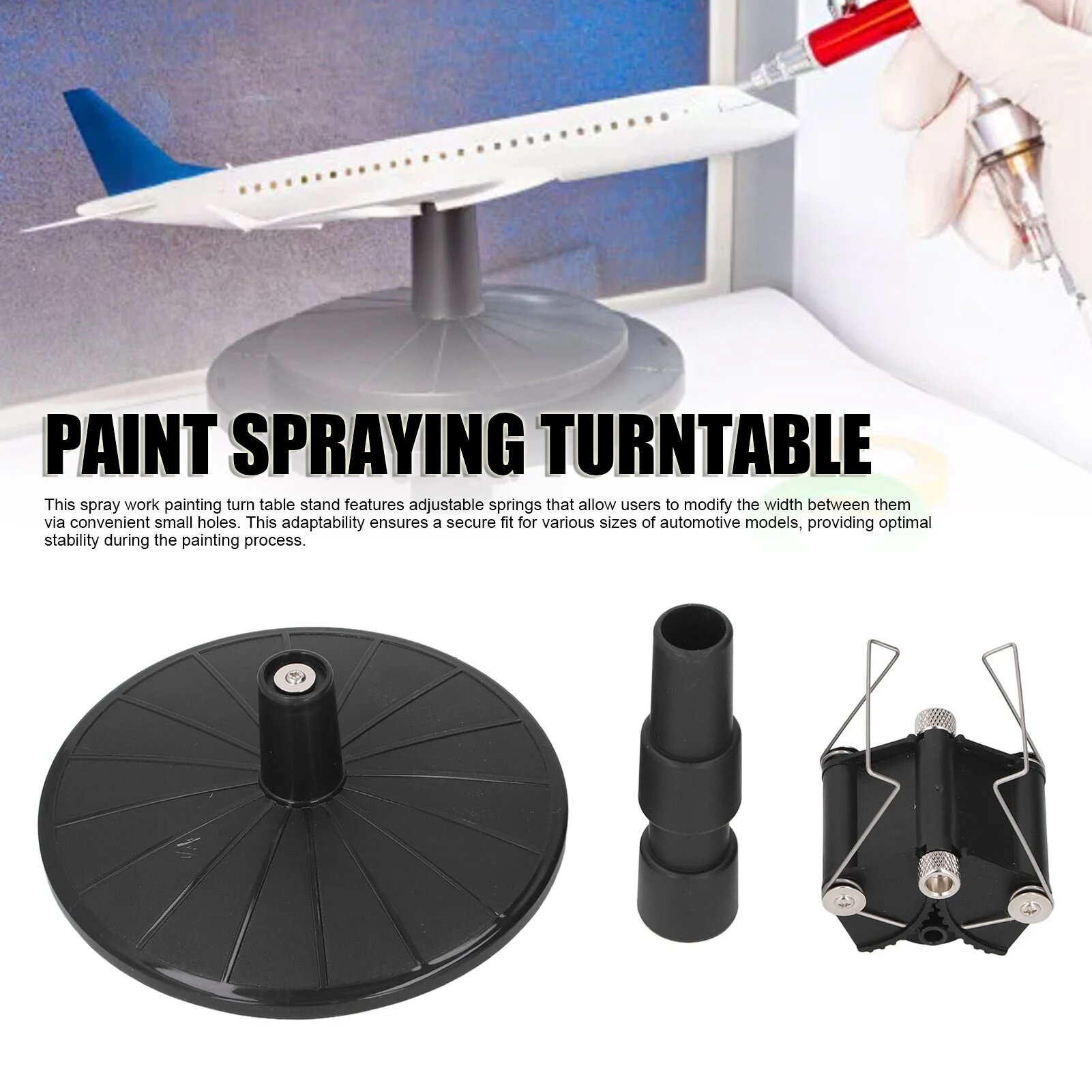 Регулируемый столик для покраски танковых моделей Spray Work Painting Stand