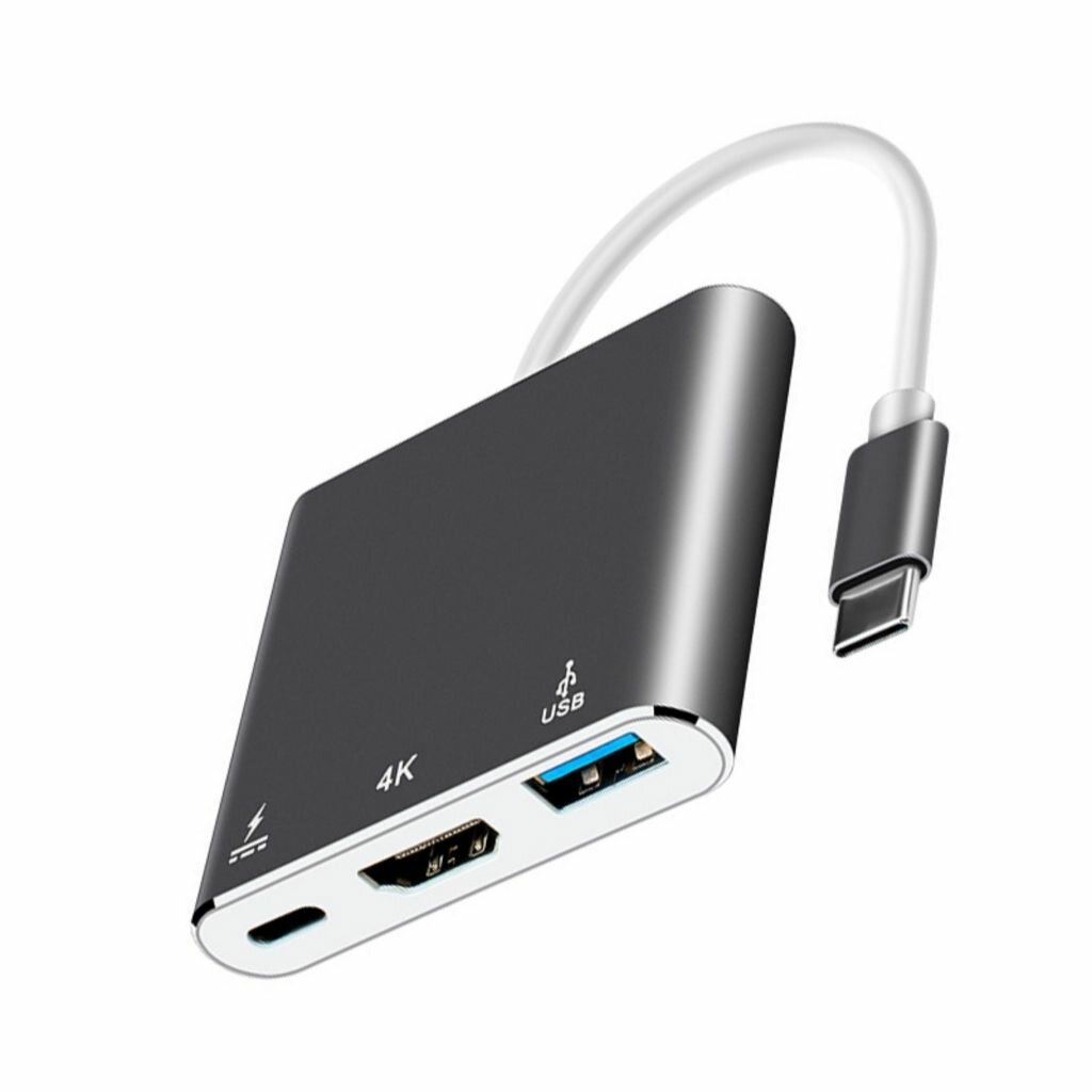 USB C to HDMIS Адаптер 65W Power Delivery для смартфона для ноутбуков Другие модели