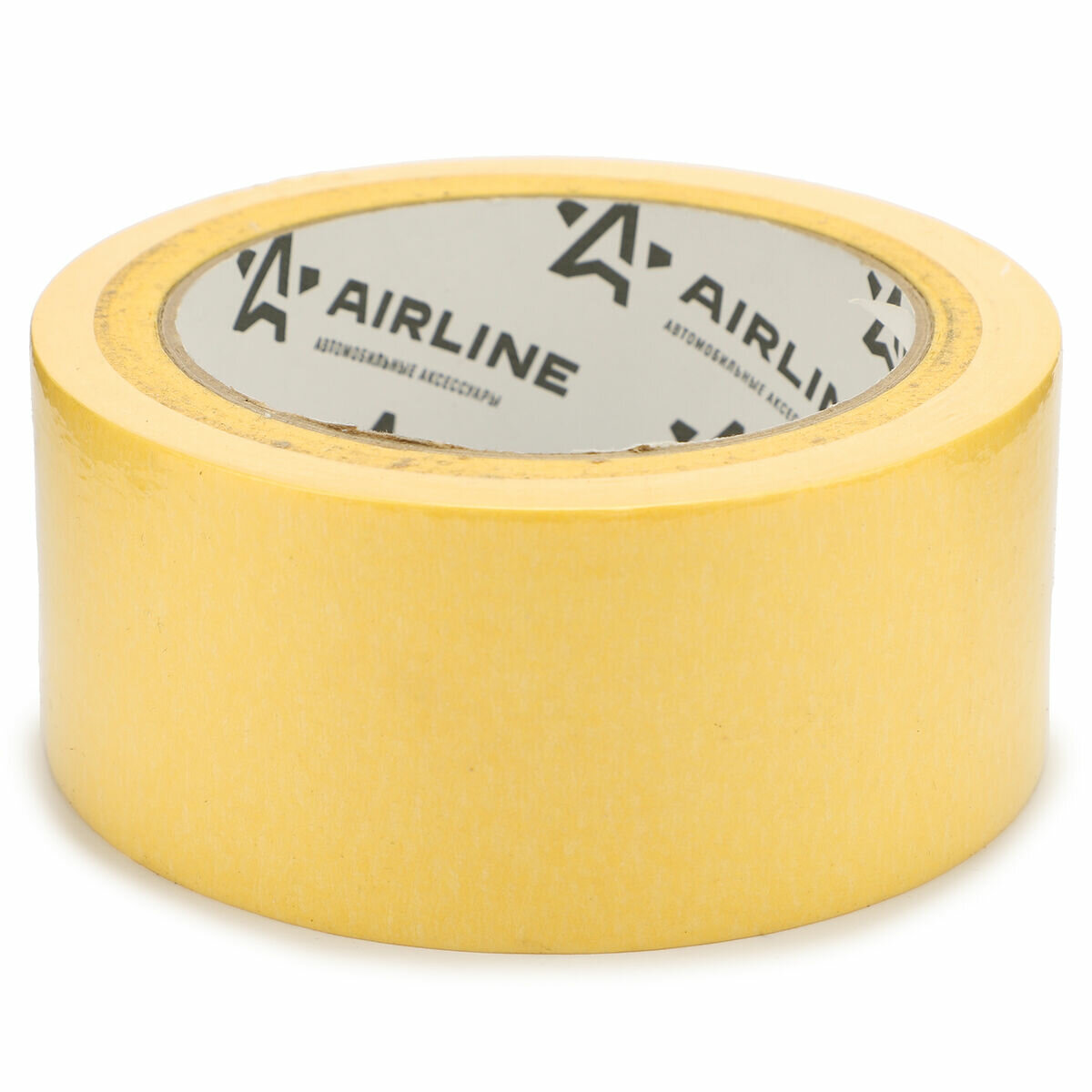 Лента Клейкая Малярная (Скотч) Термостойкая 80°C, 48 Мм*40 М, Желтая (Adtp002)(Airline Adtp002)