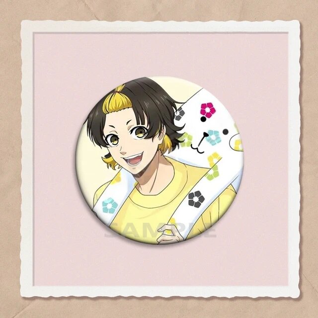 Эмалированные булавки с синим замком в стиле аниме, крутая круглая брошь Meguru Bachira Avatar, одежда, рюкзак, значок на лацкан, ювелирные аксессуары, подарки для фанатов