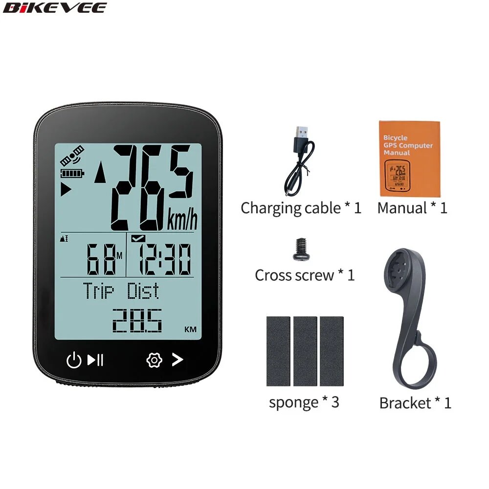 Bikevee GPS велокомпьютер BKV3009-B