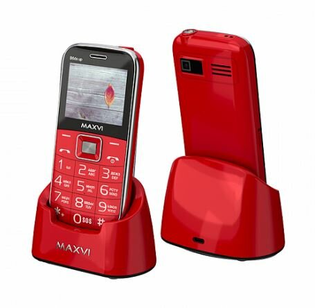 Сотовый телефон MAXVI B6ds up красный