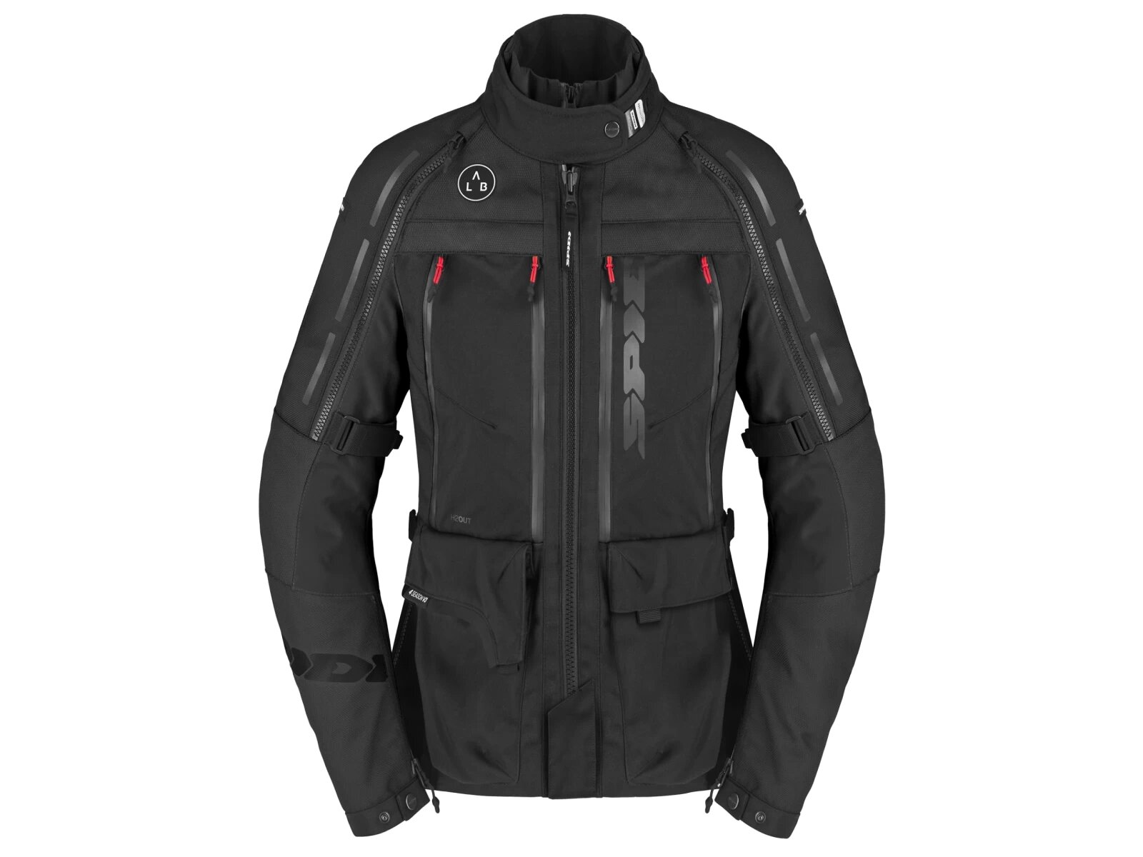 Мотокуртка женская текстильная SPIDI 4 SEASON V3 LADY Black, черная, M