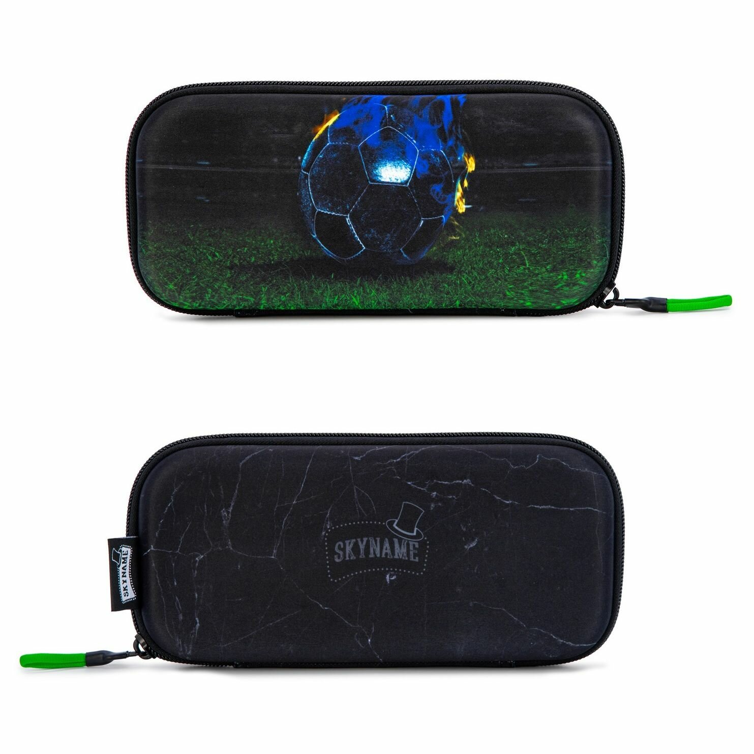 Пенал школьный для мальчика SkyName, жесткий без наполнения