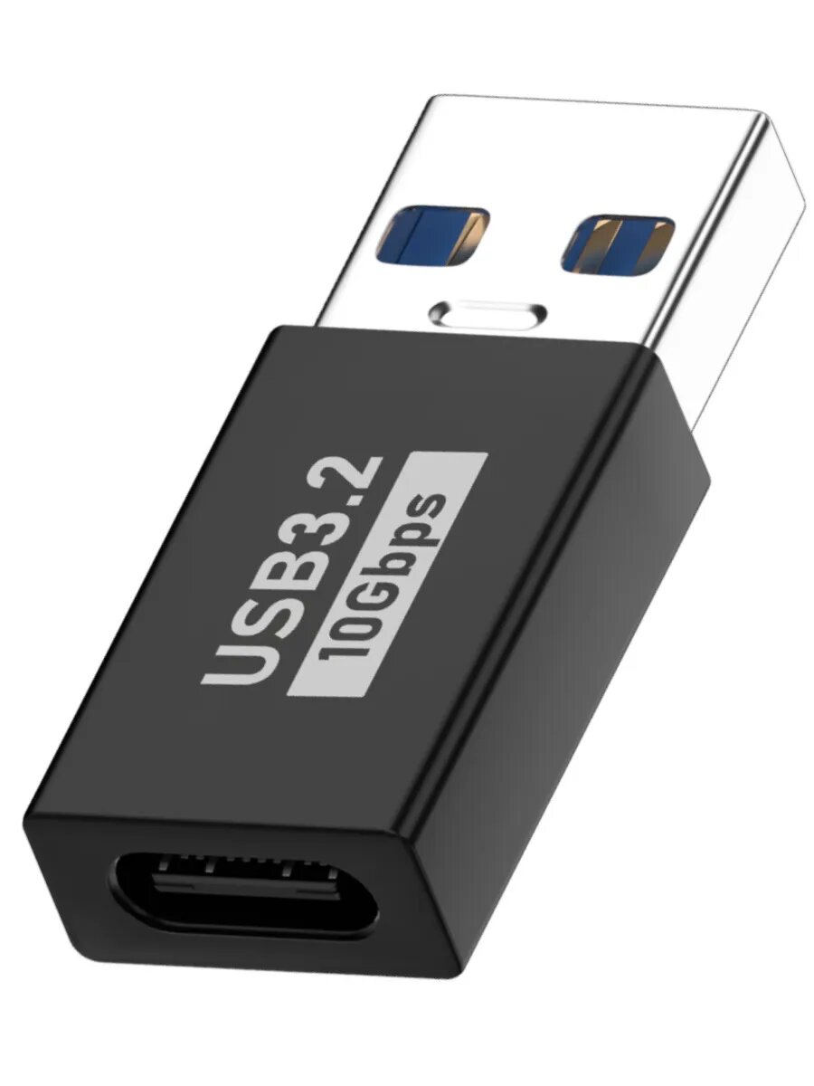 Переходник c Type-C на USB для зарядки и передачи данных