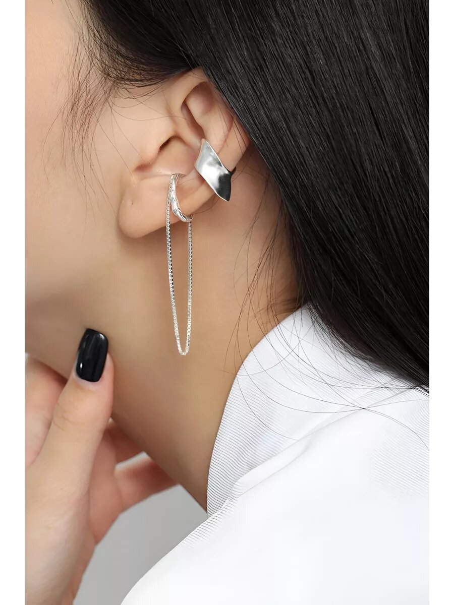 Серьги каффы