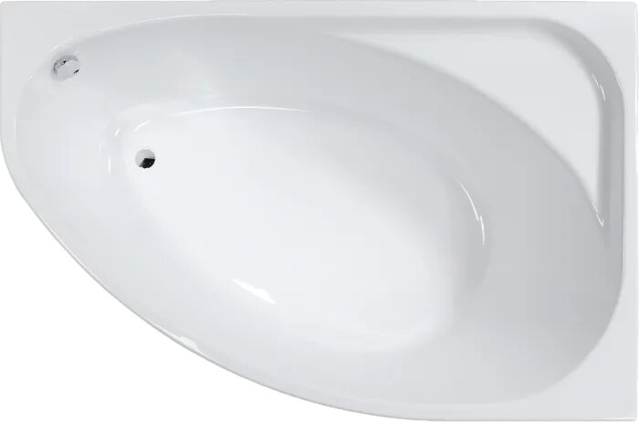 Акриловая ванна Vagnerplast Hapi 170х110 R 170x110 см, угловая, с каркасом, асимметричная