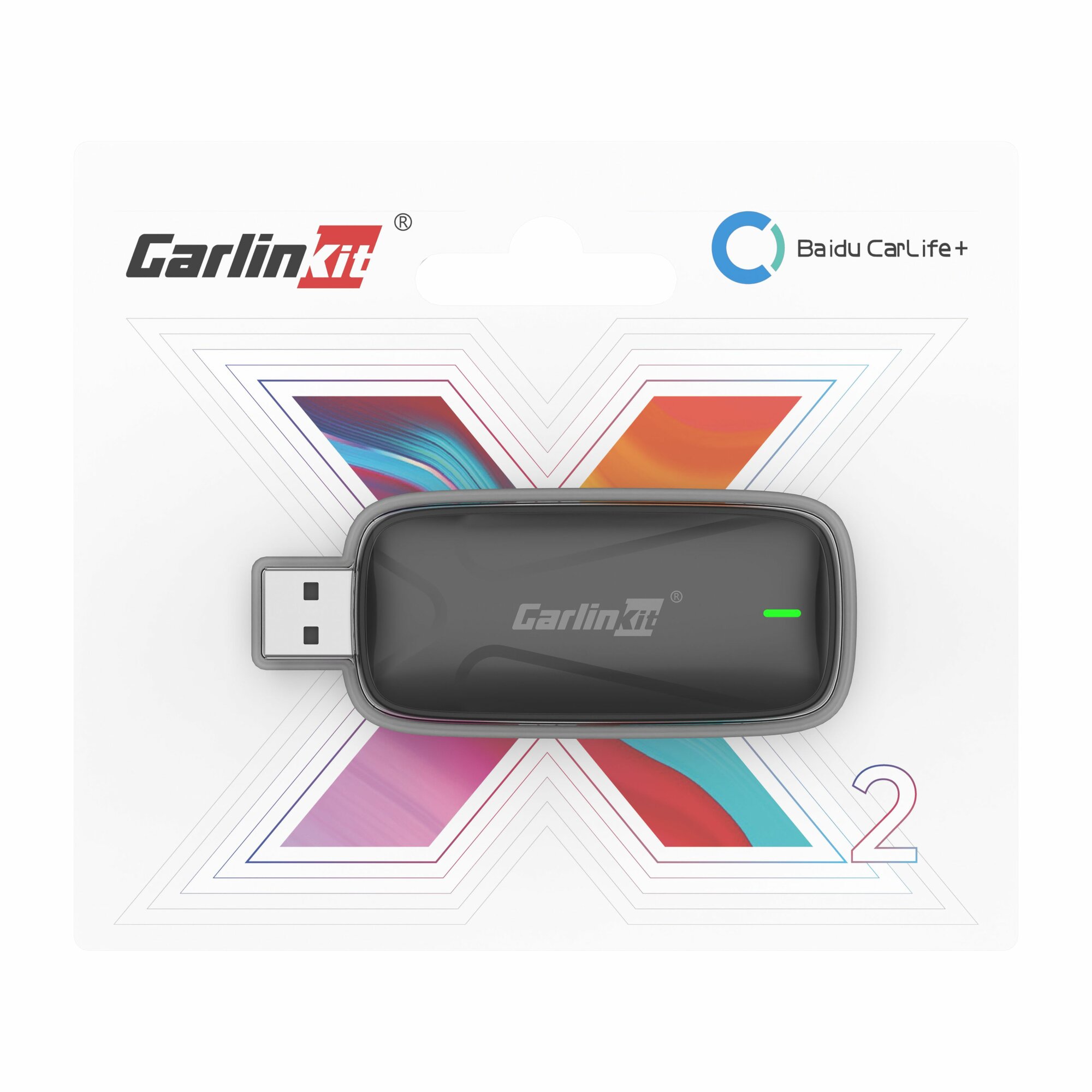 Carlinkit Mini SE X2CA CarPlay/Android Auto к Baidu Carlife адаптер беспроводного подключения