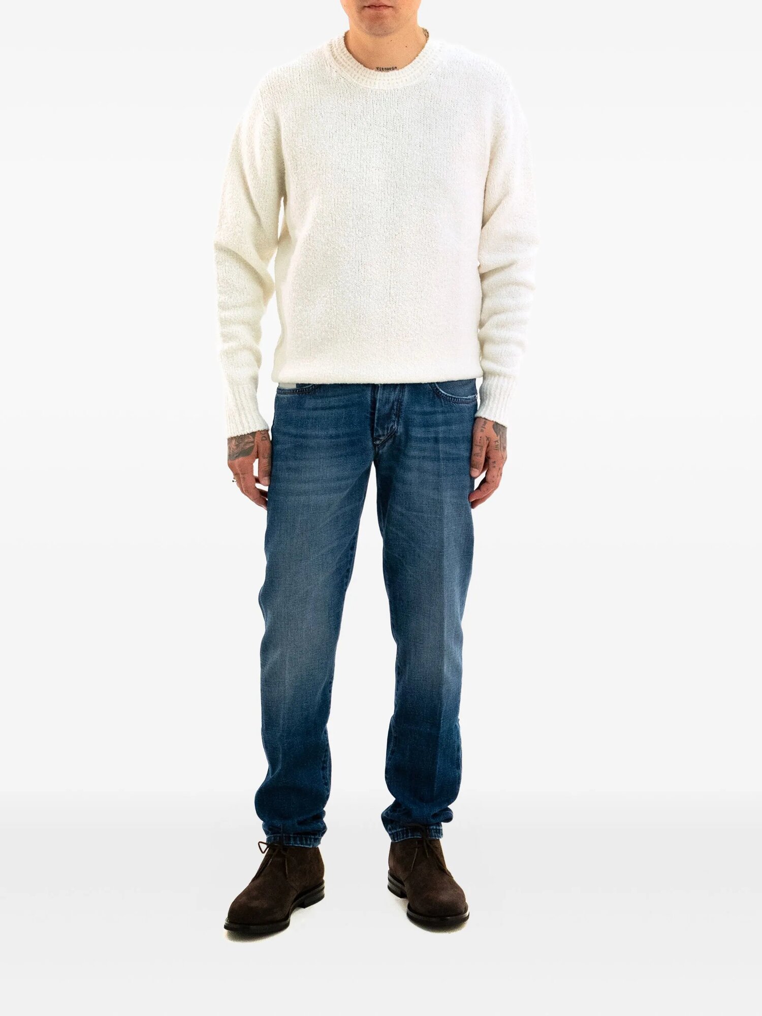 Свитер Drumohr Crew-neck sweater, размер 48, , разноцветный — фото 1