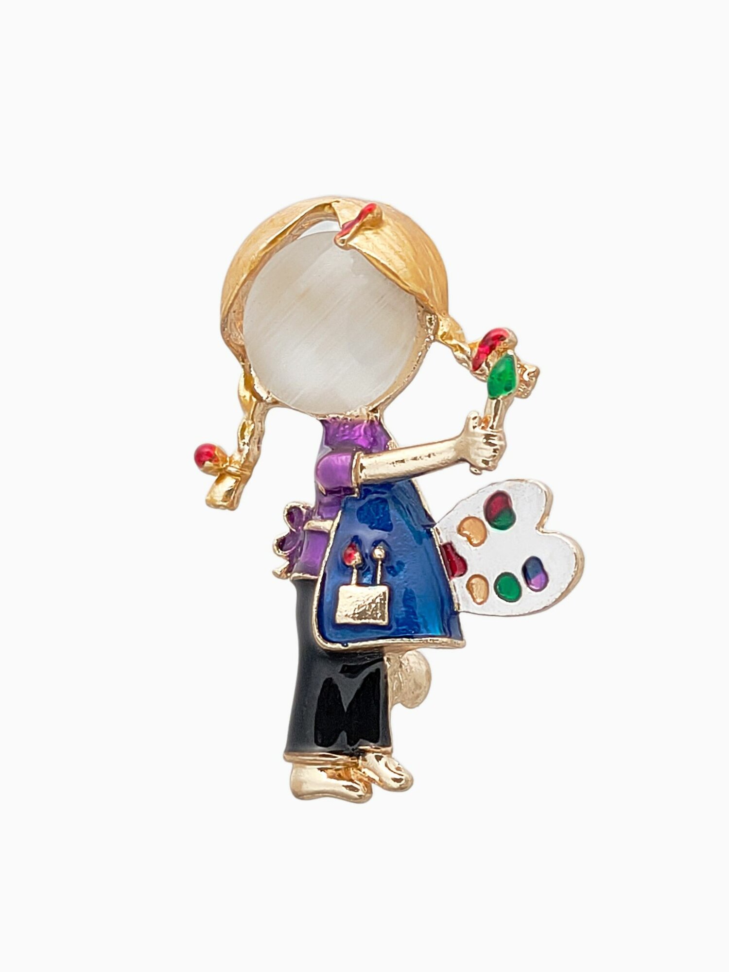 Брошь, эмаль