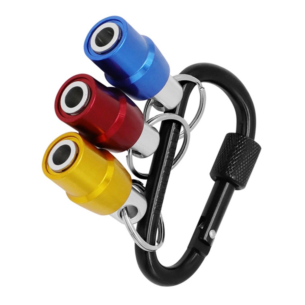 3 шт. 1/4 дюйма Держатель бит для ключей отвертка шестигранные магнитные стержни удлинитель