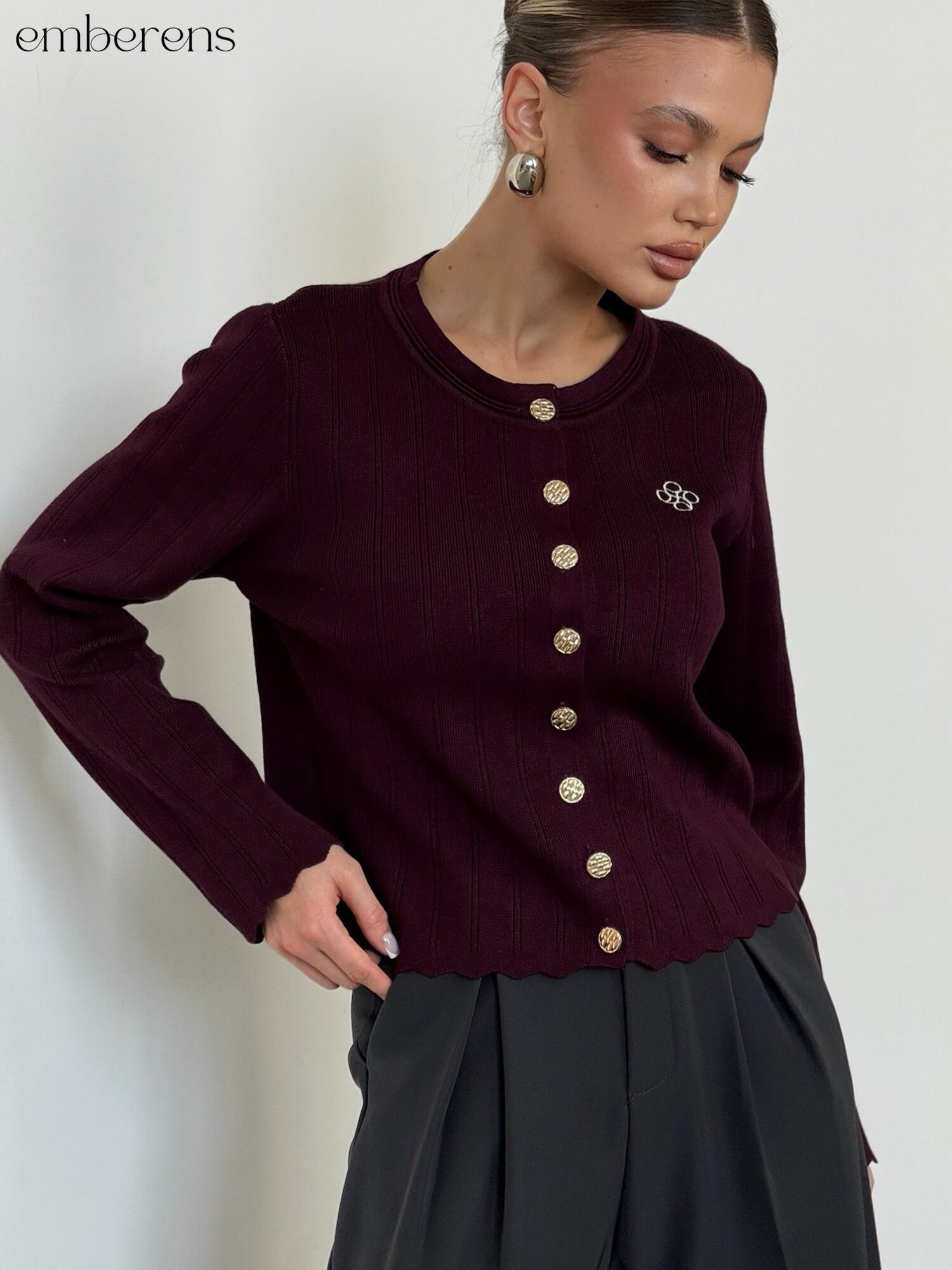 Кардиган Осень-зима 2025