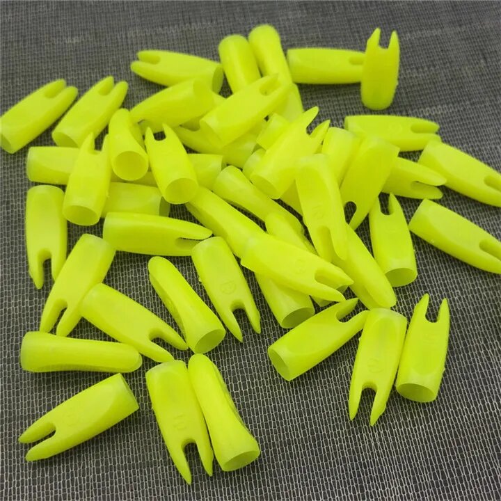 Стрелы Sharrow 9/32 пластиковые черные/желтые для лука 7,2 мм Светло-желтый, yellow