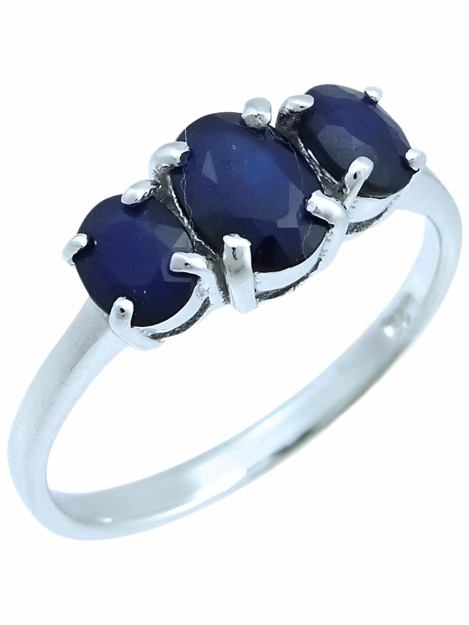 Кольцо тонкое, серебро, 925 проба, родирование