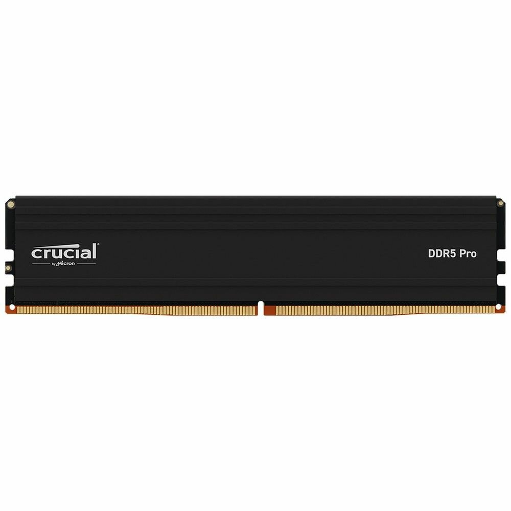 Модуль памяти 16GB Crucial DDR5 5600 UDIMM Pro Black Desktop Memory Non-ECC, CL46, 1.1V, SRx8, RTL